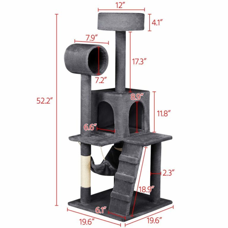 Yaheetech 52-inch Cat Tree Review - Kitty Loaf